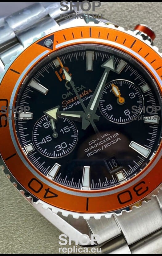 Omega Planet Ocean 600M Chronograph 904L Steel 1:1 Mirror Replica Watch